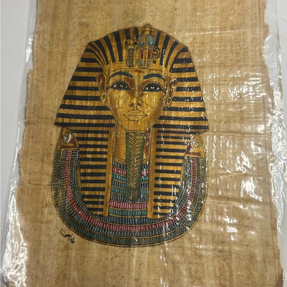 Papyrus | Wall Decor | Papyrus Pharaoh Wall Art With Gold And Black ...